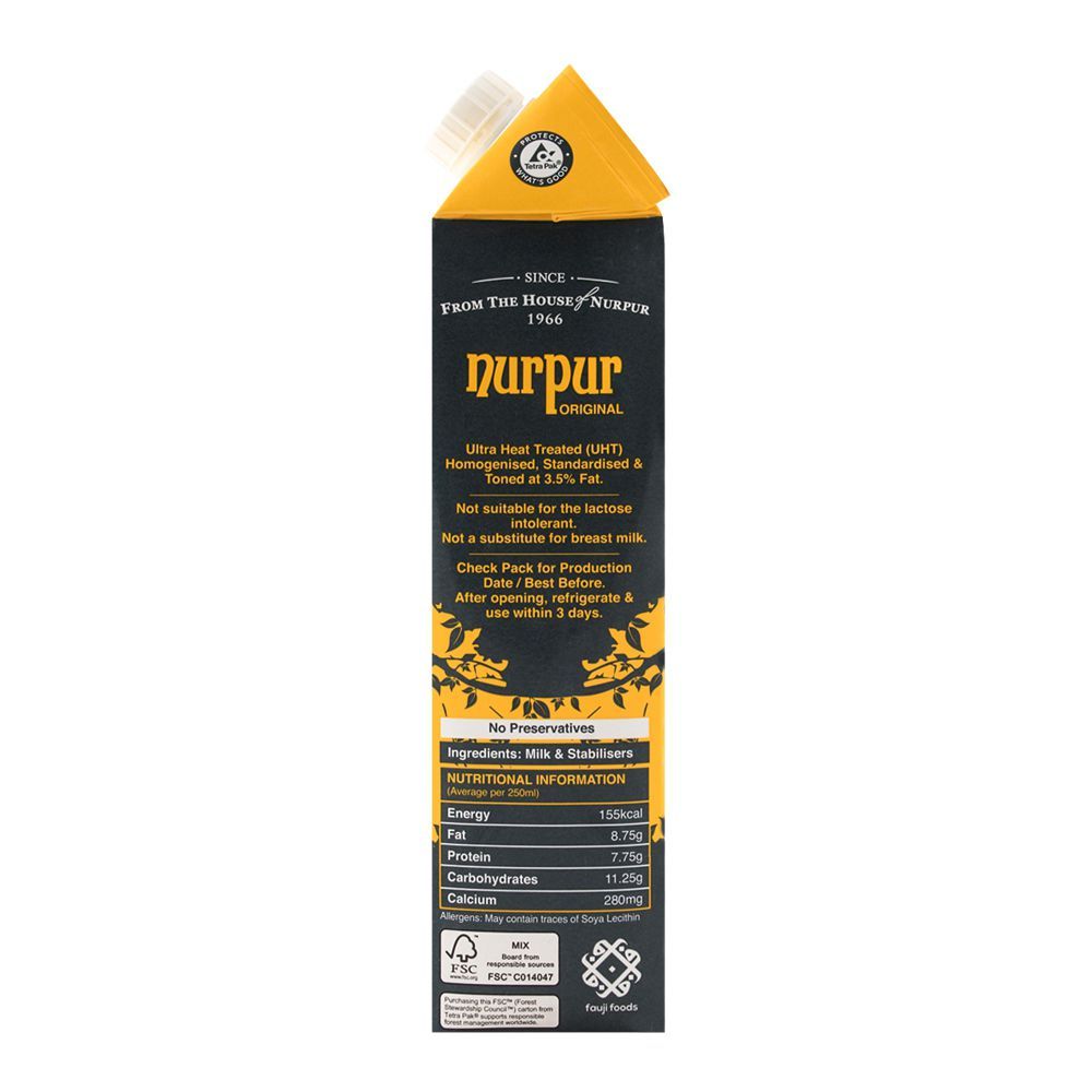 Nurpur Full Cream Milk 1 Litre – Sundas Store