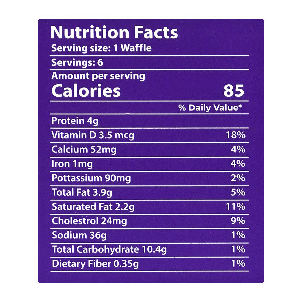 The Waffle Witch Home Stle Waffles, Keep Frozen, 182g, 6-Pieces ...