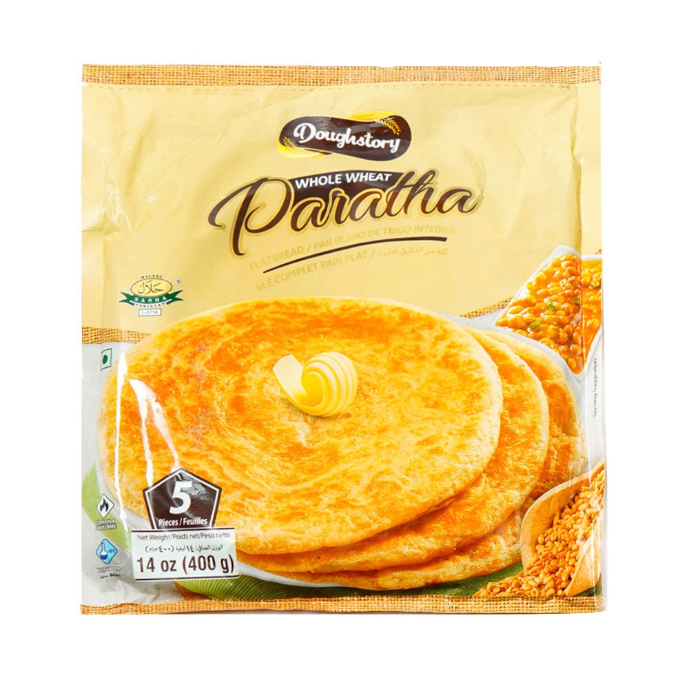 DAWN DOUGHSTORY WHOLE WHEAT PARATHA – 5 PCS 400 GM – Sundas Store