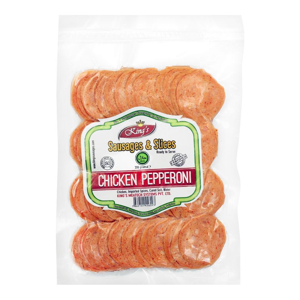 KINGS CHICKEN PEPPERONI 200 GM – Sundas Store