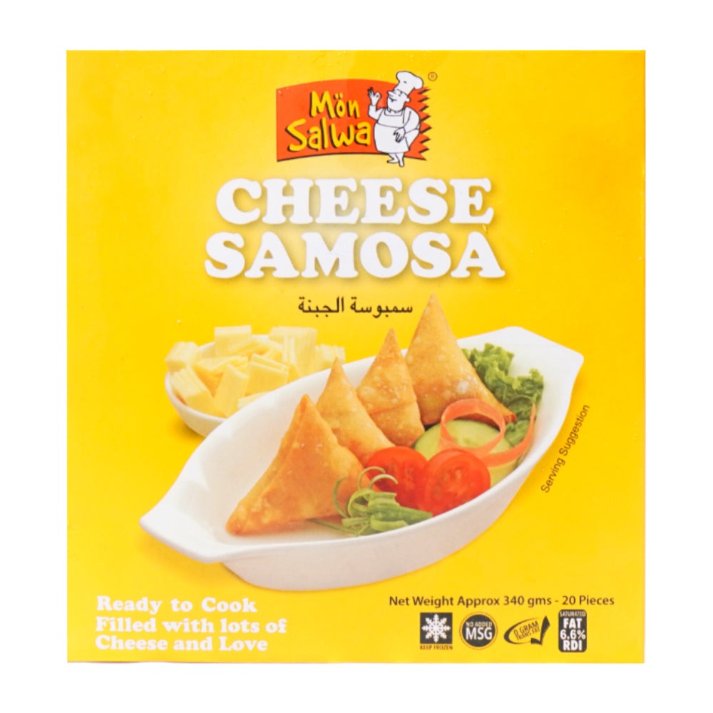MANO SALWA CHICKEN CHEESE SAMOSA 20 PCS – Sundas Store