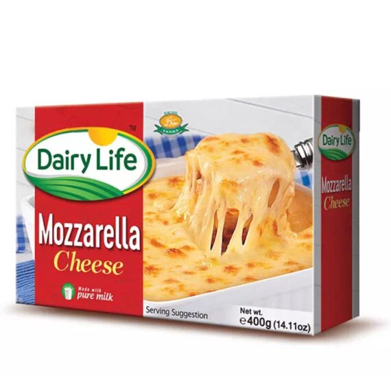 Dairy Life Mozzarella Cheese Block, 400g – Sundas Store